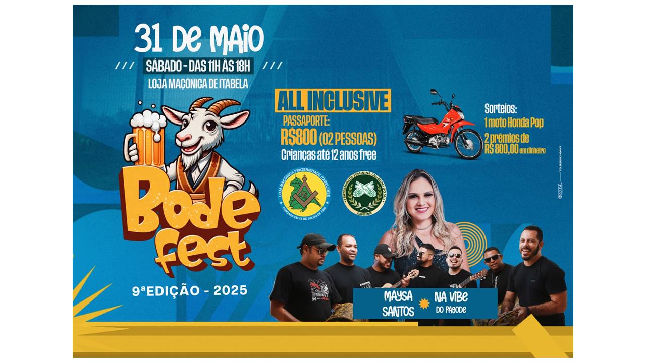 Geral | 9ª edição do Bode Fest promete agitar Itabela com muita música ...